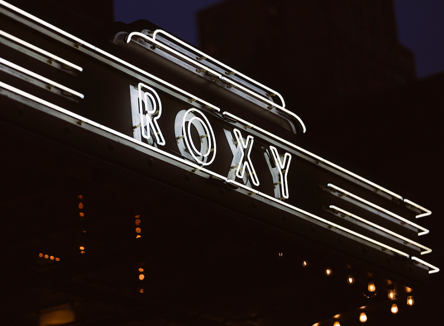 Neon Signs of Downtown NYC | Roxy Hotel New York
