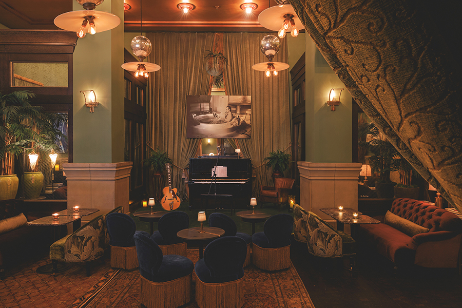 Club Room Redux: Dinner and A Show
