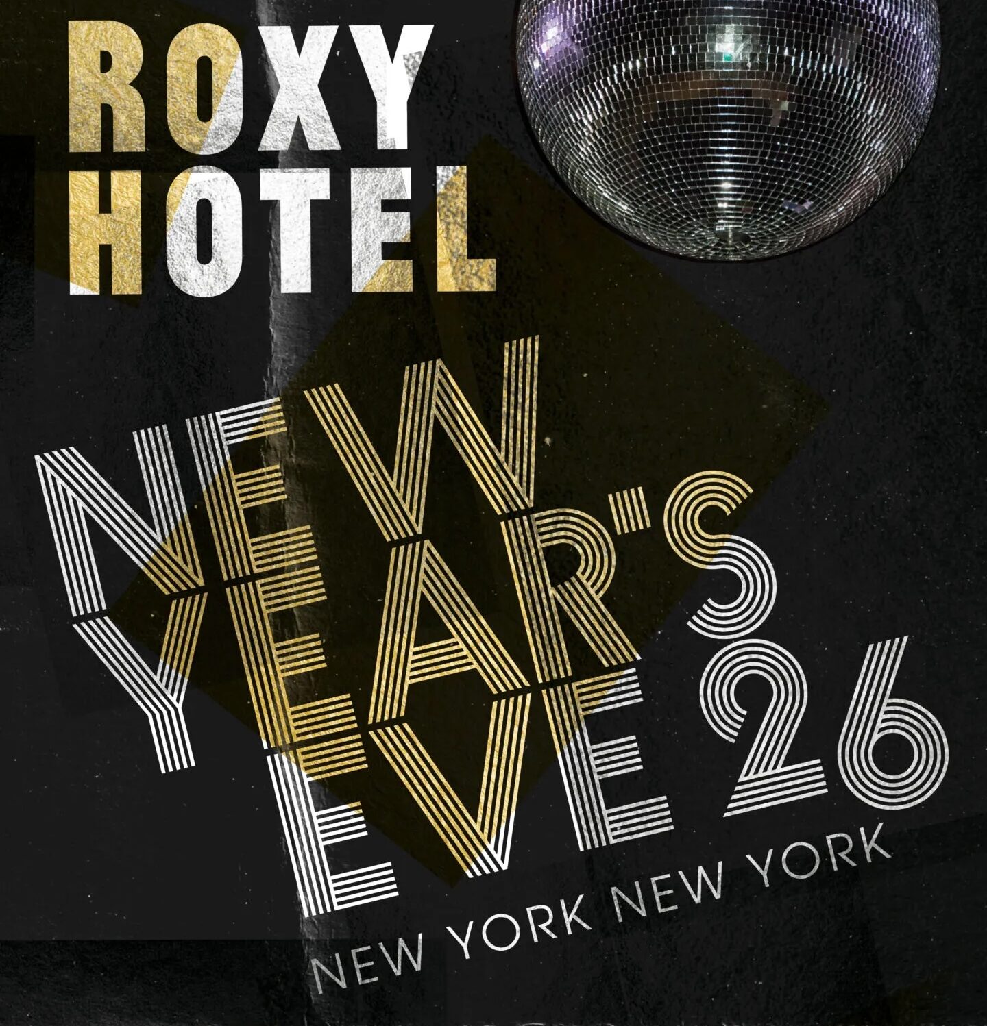New Year's Eve | Roxy Bar | Roxy Hotel New York