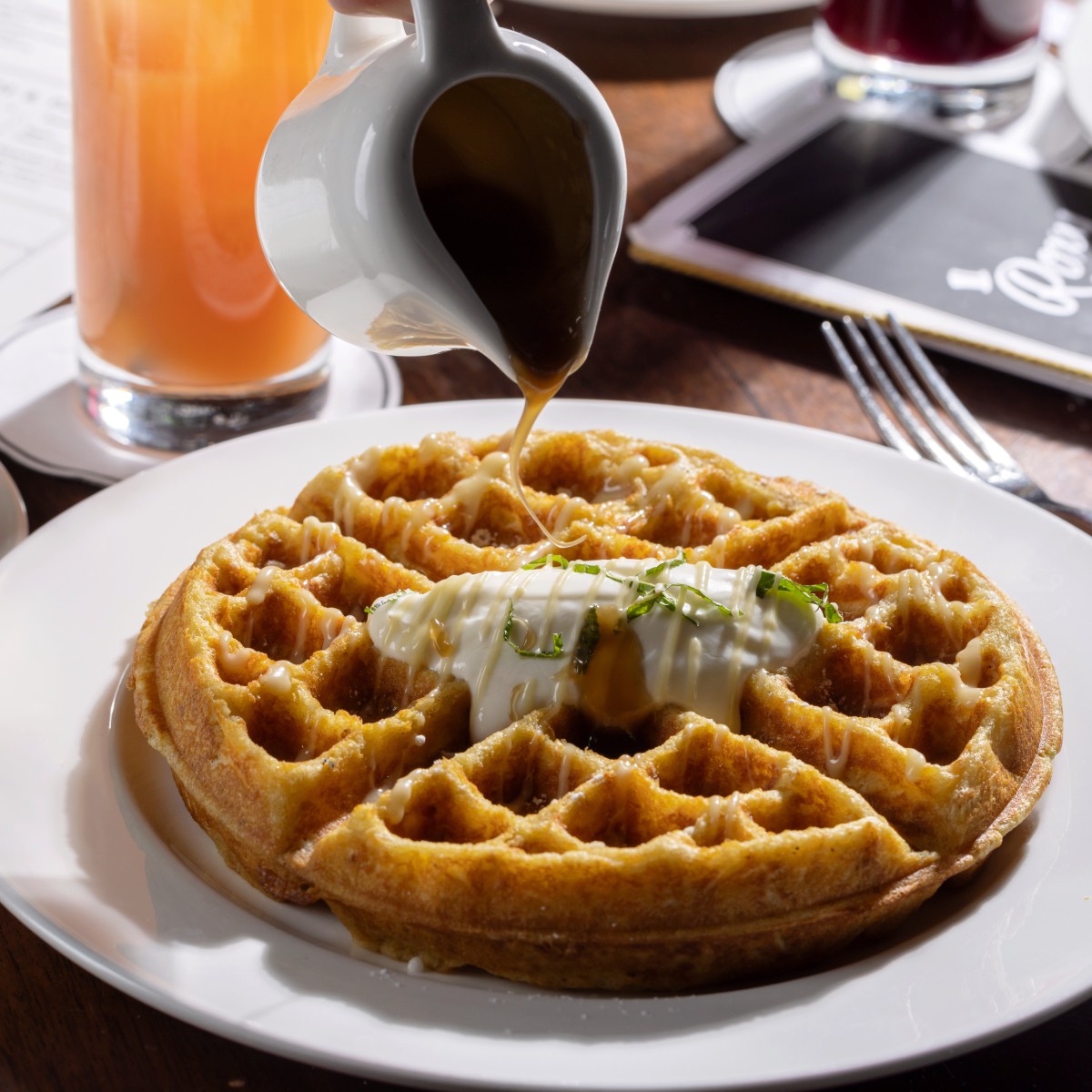 Eat Your Way Through Waffle Day | Roxy Bar | International Waffle Day